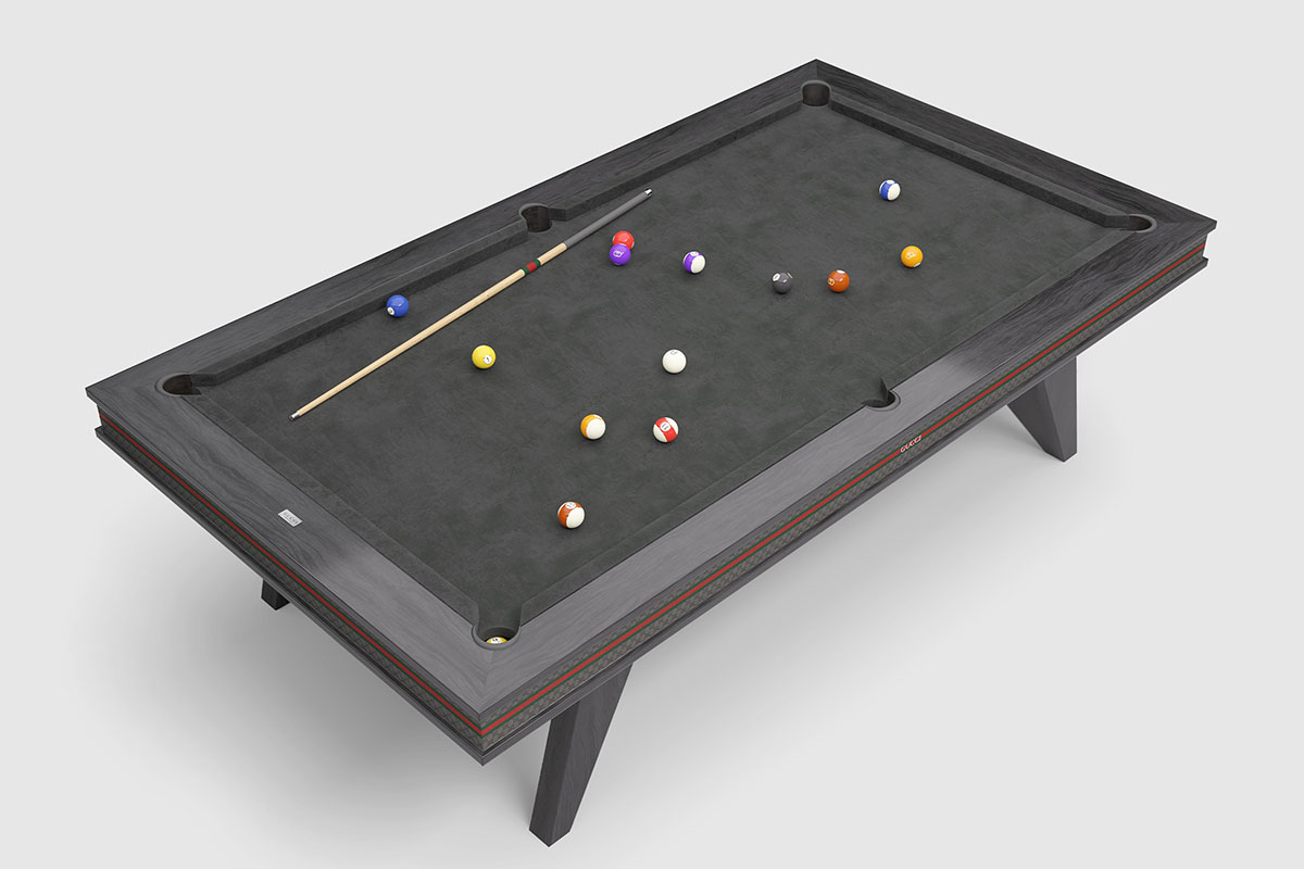 Gucci’s Pool Table: When 8-Ball Meets The Runway