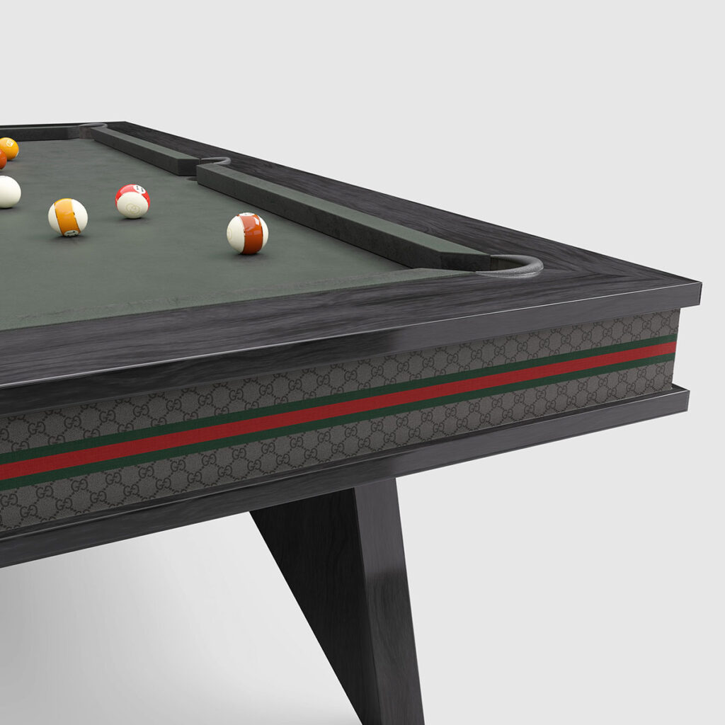 Gucci’s Pool Table: When 8-Ball Meets The Runway