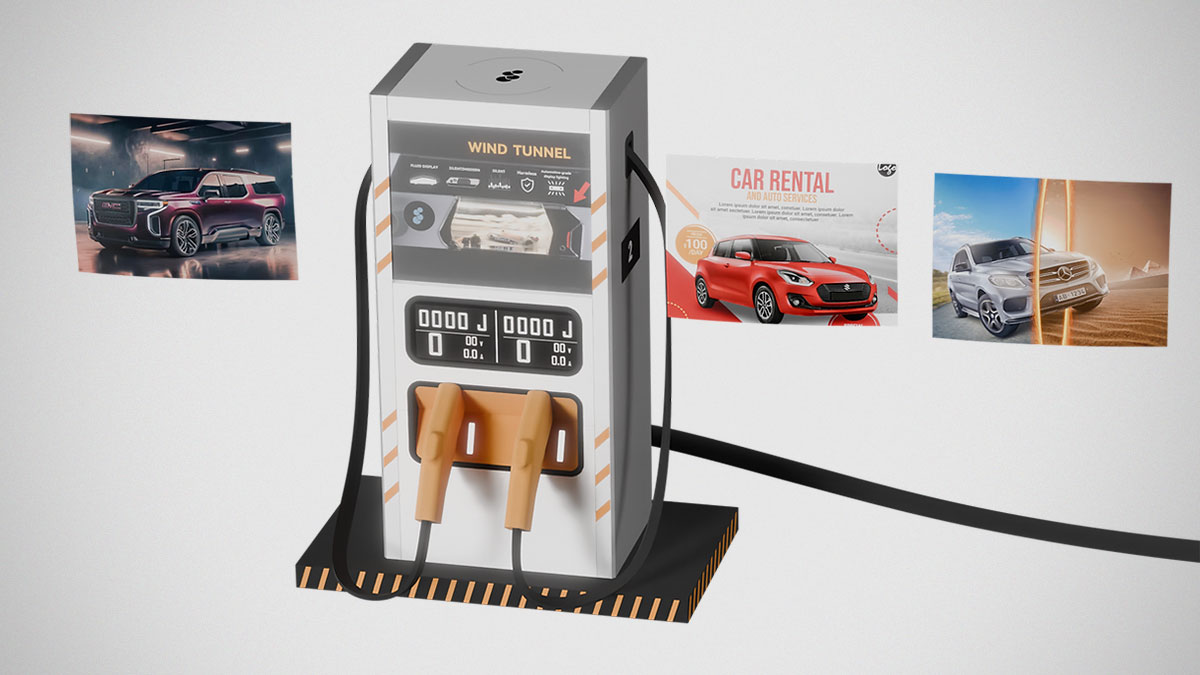 Meet HellDog-Charger, An Old School Gas Station-style Desktop Charger