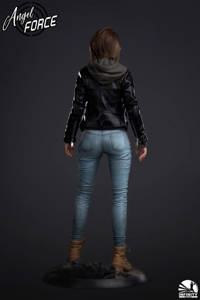 Infinity Studio Angel Force Mia 1/3 Scale Figure Is A Hyper-realistic ...