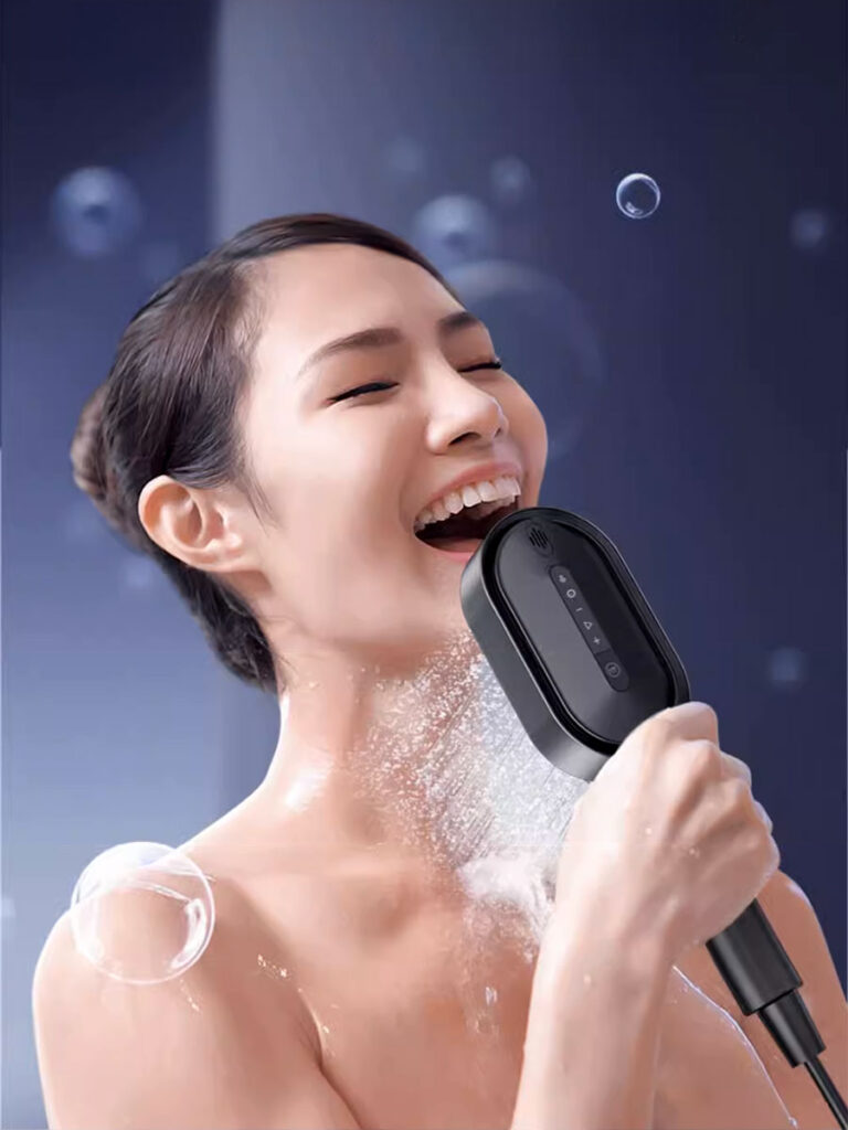 Karaoke Shower: Meet The JOMOO Xiaomu K8, The Showerhead That Is Also A Waterproof Mic