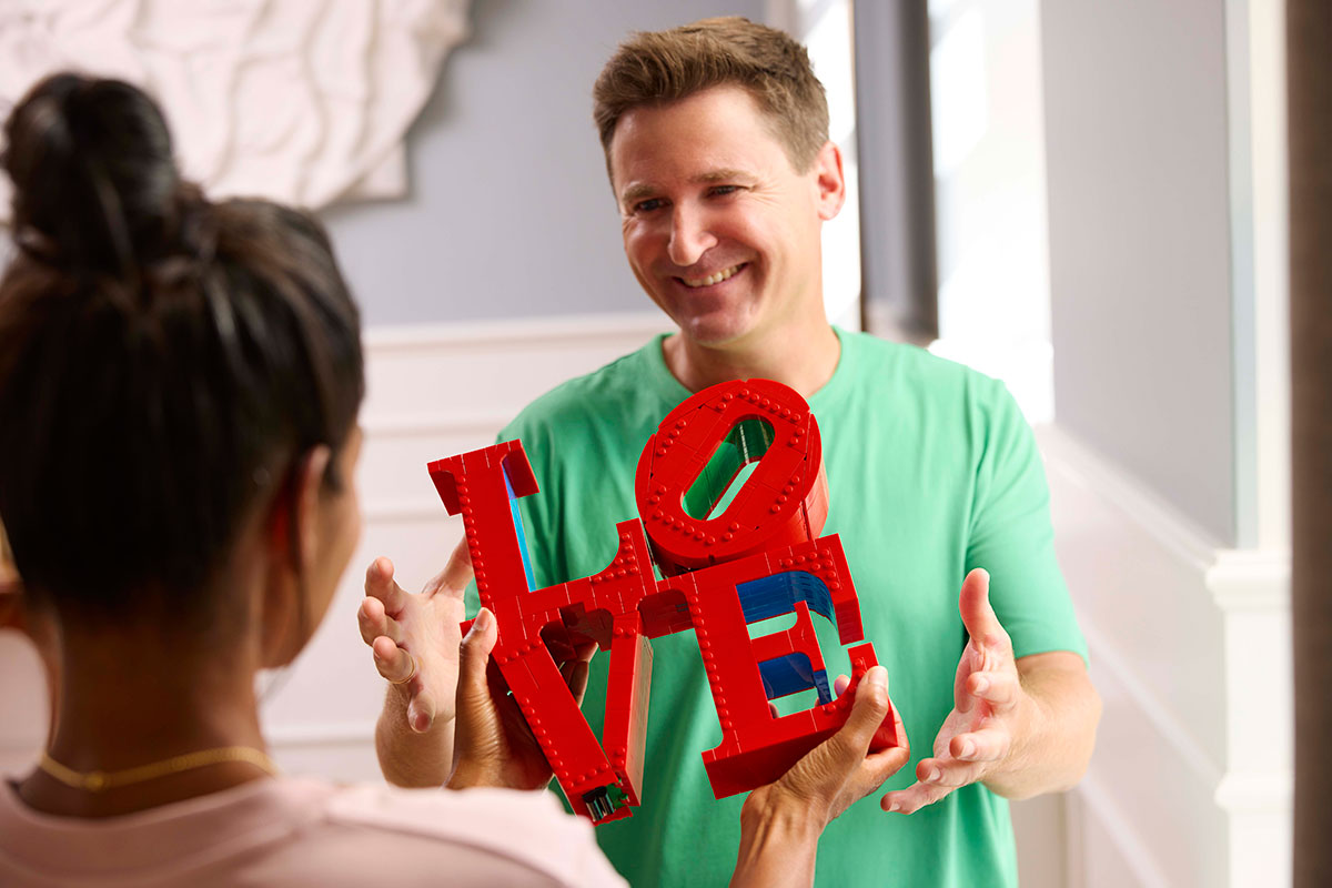LEGO Builds LOVE That Won’t Break Your Heart (Or The Bank)