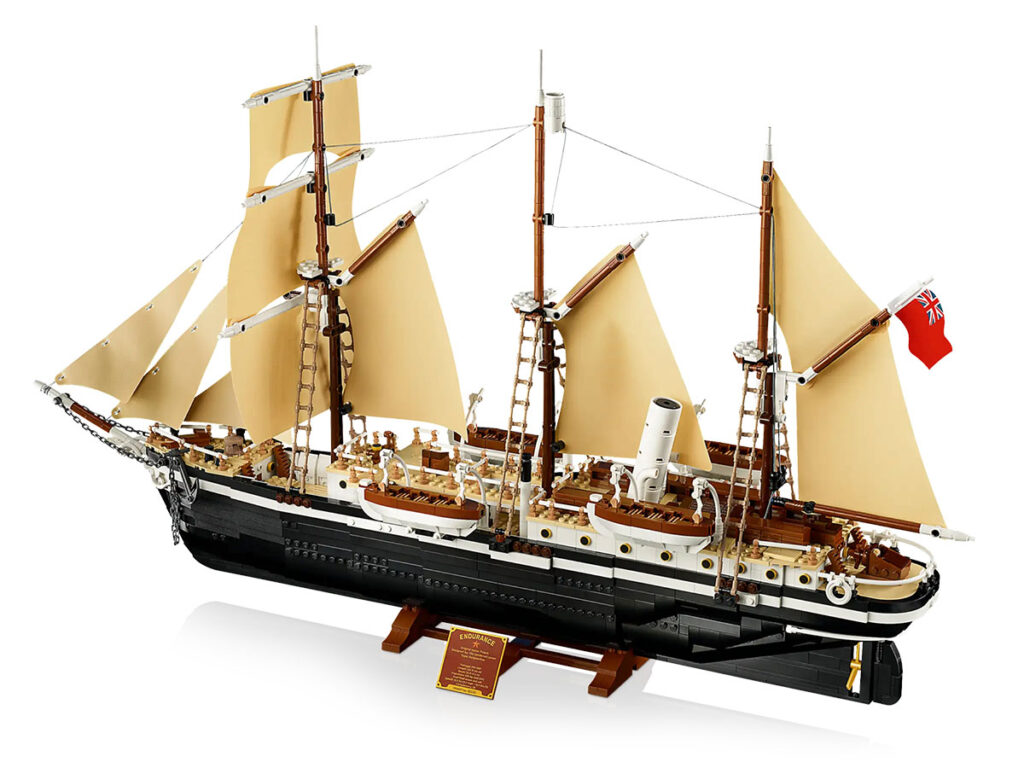 LEGO Sets Sail With Shackleton: The Endurance Ship For Your Coffee Table (Or Shelf)