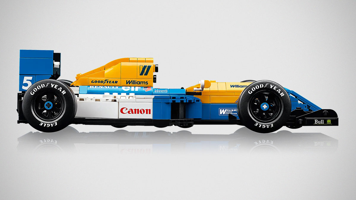 LEGO Icons Williams Racing FW14B & Nigel Mansell Set: Another F1 Legend ...