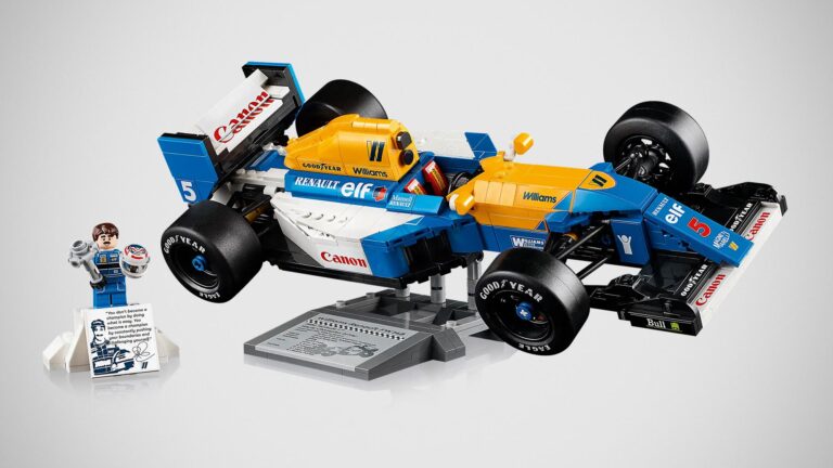 LEGO Icons Williams Racing FW14B & Nigel Mansell Set: Another F1 Legend ...