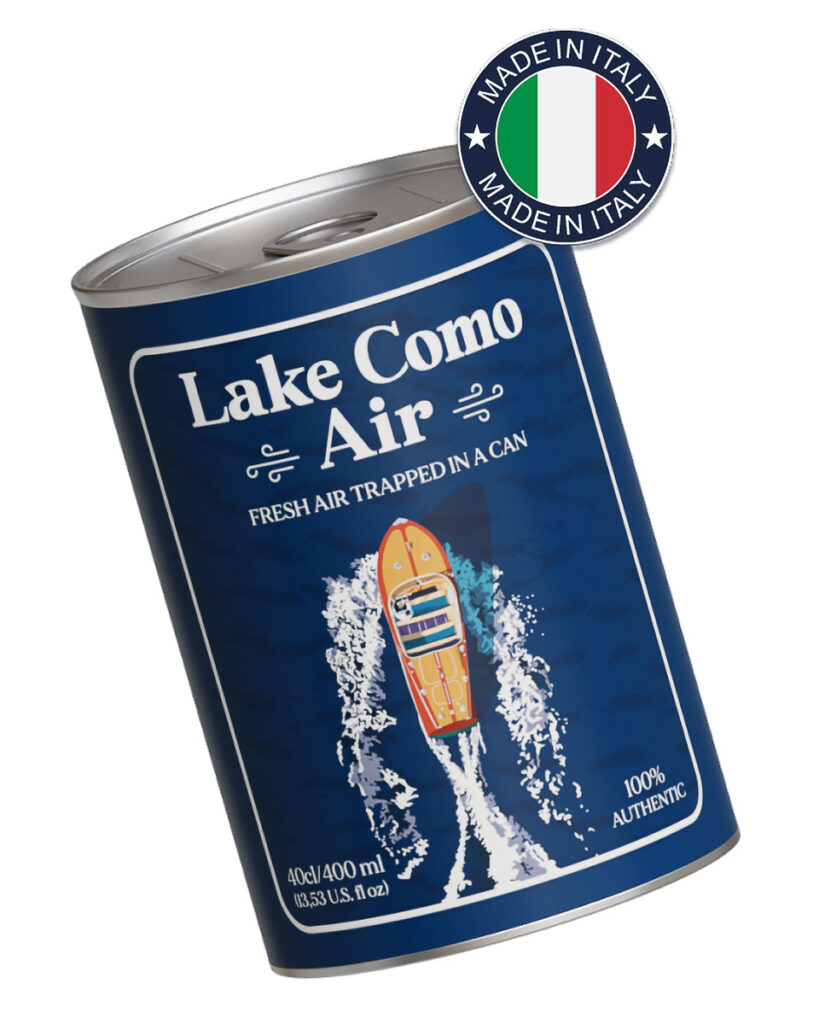 Breathe Easy: Lake Como Now Selling Souvenir Air In A Can—Fresh Scenery, One Whiff At A Time!