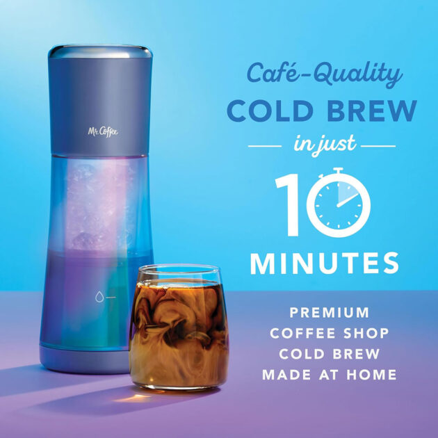 Mr. Coffee Express Cold Brew Coffee Maker: Real Cold Brew In Just 10 ...