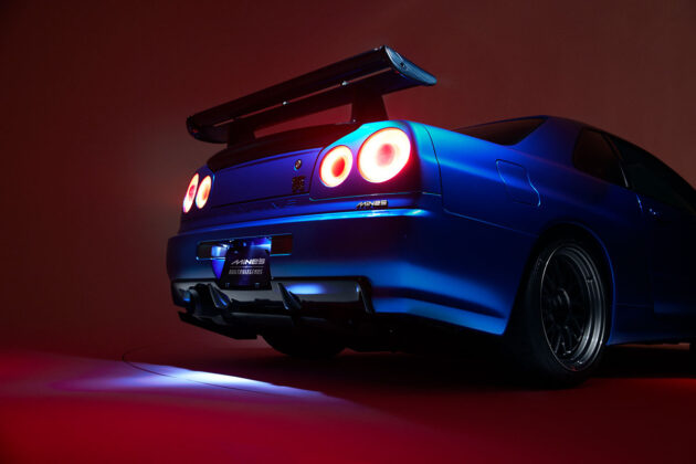 Built By Legends Revs Up The Dream: 650-HP Bayside Blue R34 GT-R Is The ...