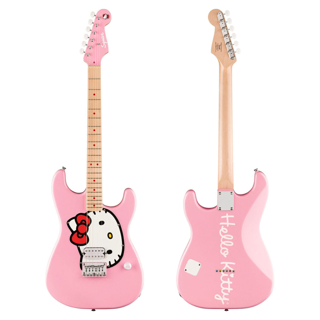 Rocking The Bow: Fender’s Hello Kitty Guitar Should Hit All The Right ...