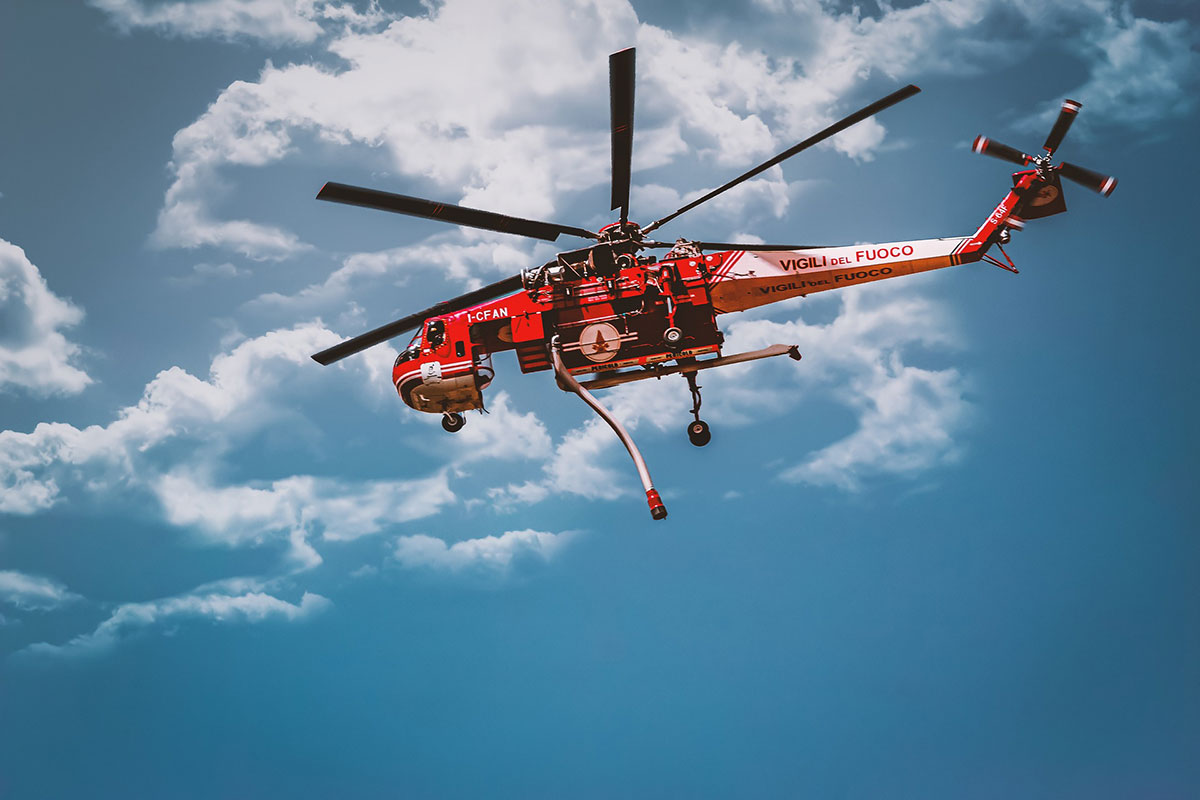 The Life Of A Fire Helicopter Pilot: A High-Stakes Job In The Skies