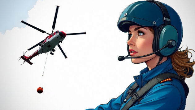 The Life Of A Fire Helicopter Pilot: A High-Stakes Job In The Skies