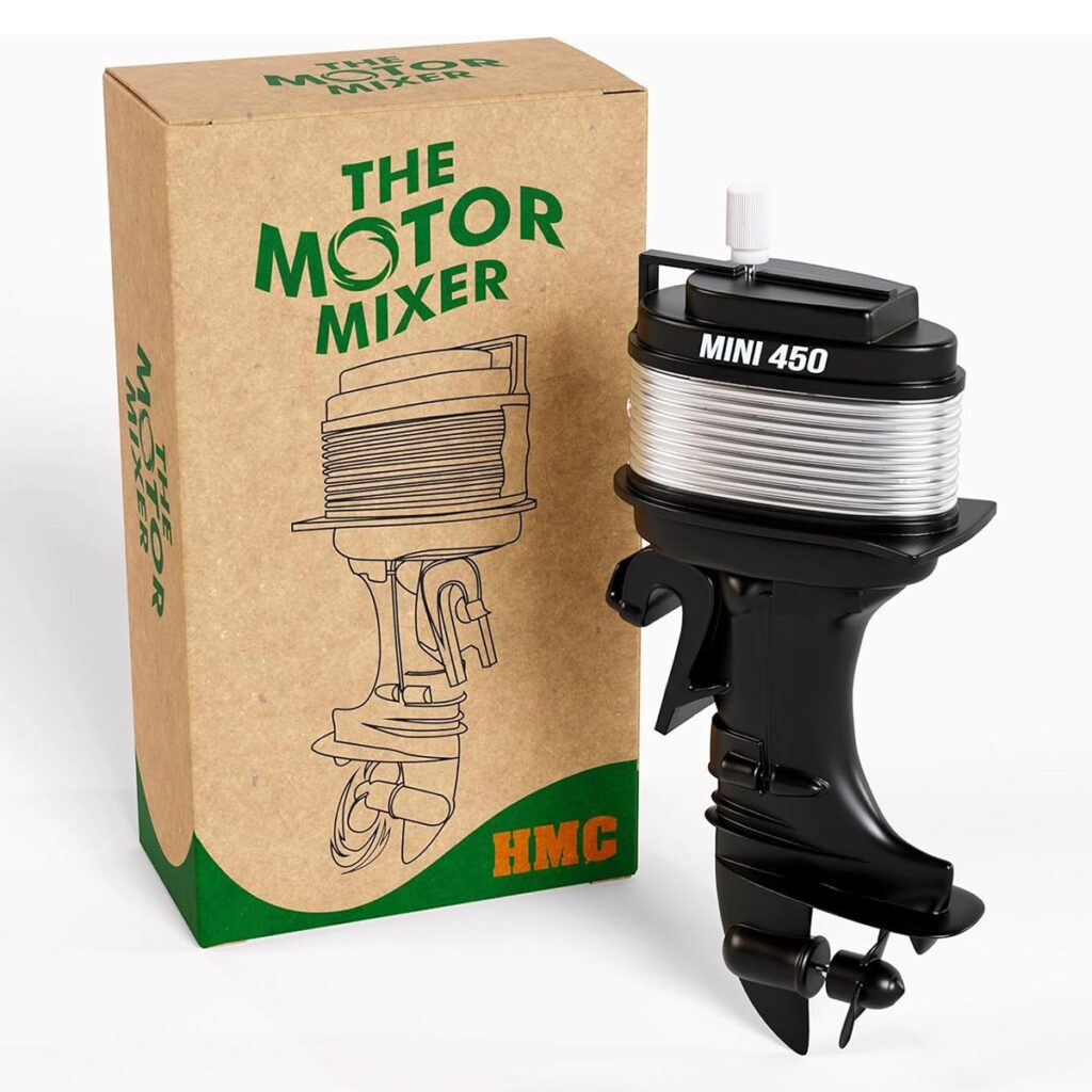 Wake And Lake: The Coffee Stirrer That’s Basically An Outboard Motor