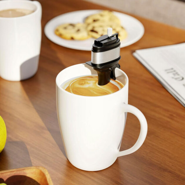 Wake And Lake: The Coffee Stirrer That’s Basically An Outboard Motor