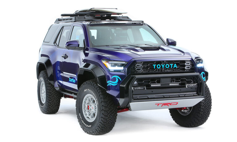 Toyota’s 4Runner TRD Surf Concept: The ‘80s Beach Cruiser Gets A ...