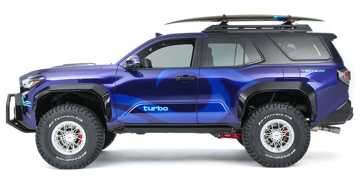 Toyota’s 4Runner TRD Surf Concept: The ‘80s Beach Cruiser Gets A ...