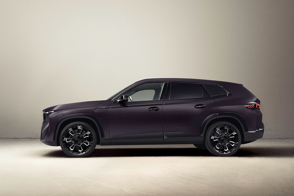 Purple Hues And Hybrid Tunes: BMW And Kith’s Stylish Spin on the XM