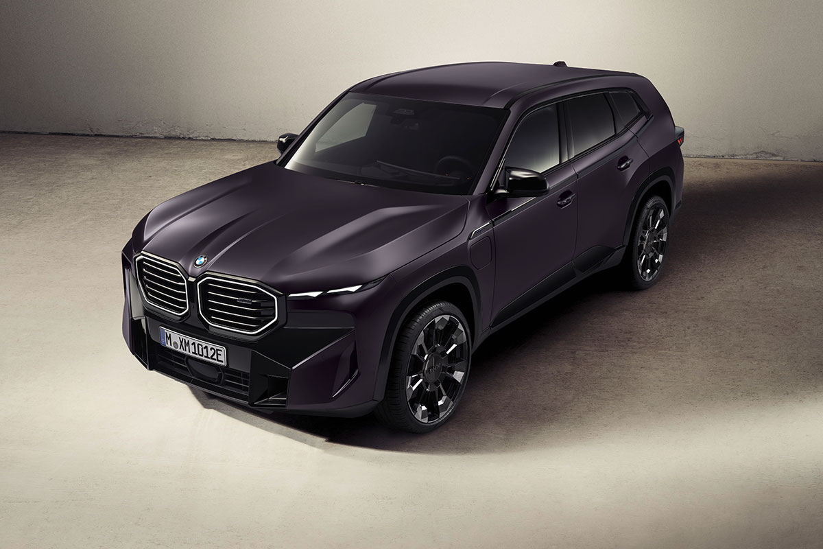 Purple Hues And Hybrid Tunes: BMW And Kith’s Stylish Spin on the XM