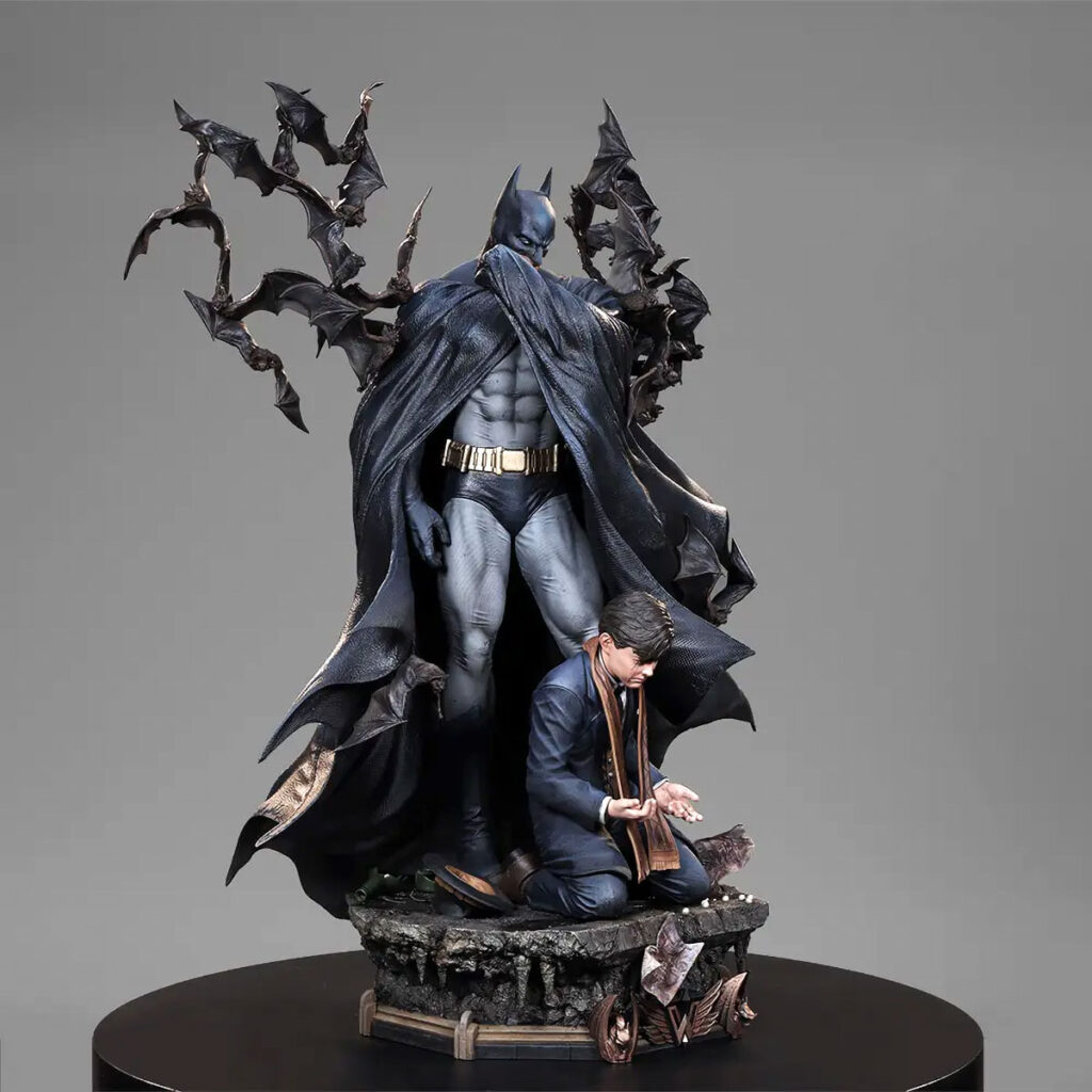 Batman’s Origin, Immortalized in Polystone (and Pearls) Statue/Sculpture