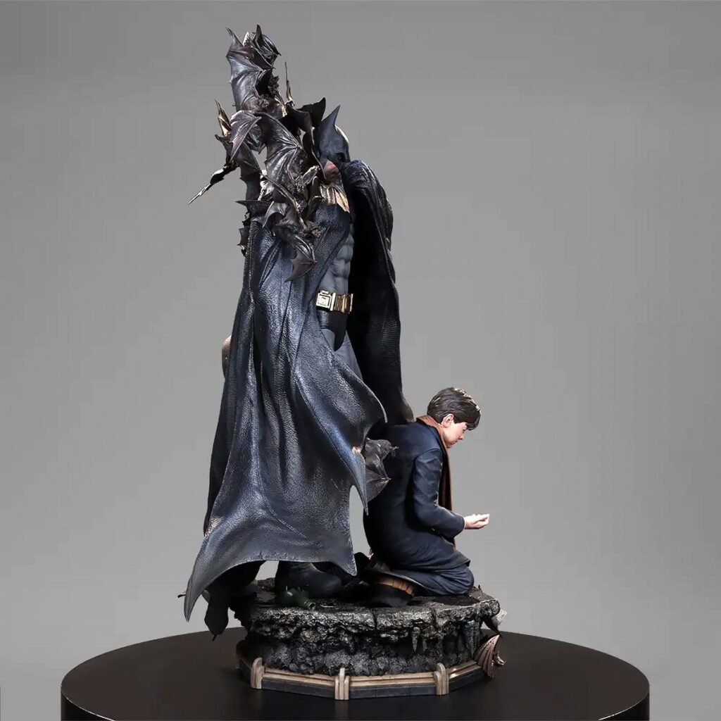 Batman’s Origin, Immortalized in Polystone (and Pearls) Statue/Sculpture