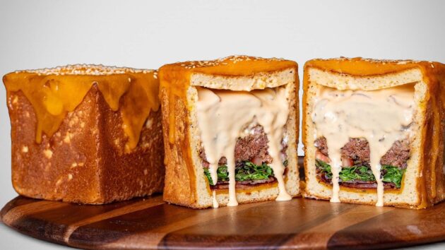 Straight Outta Minecraft: The Cube Burger Lands In Melbourne