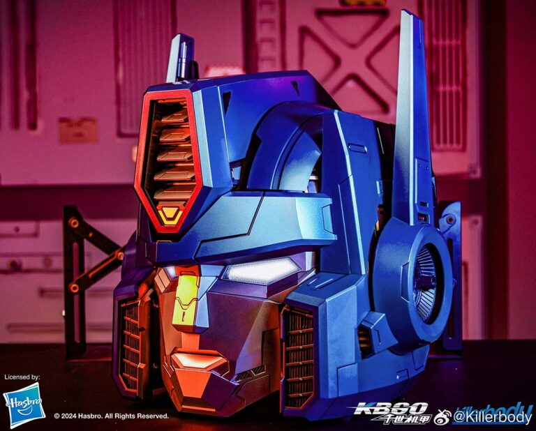 Finally, A Helmet That Lets You Wear G1 Optimus Prime’s Face—Literally