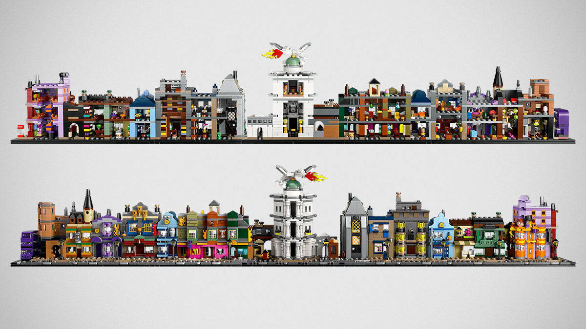 A Pocket-Sized Diagon Alley: LEGO’s Wizarding World Goes Microscale