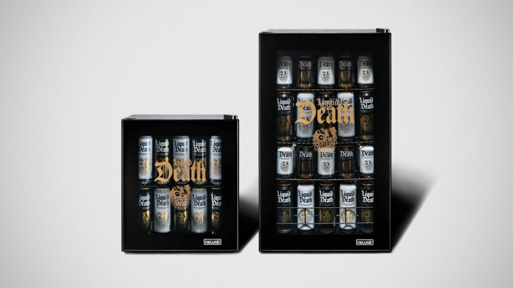 Cool Enough To Be Killer: The Liquid Death Icy Death Mini Fridge