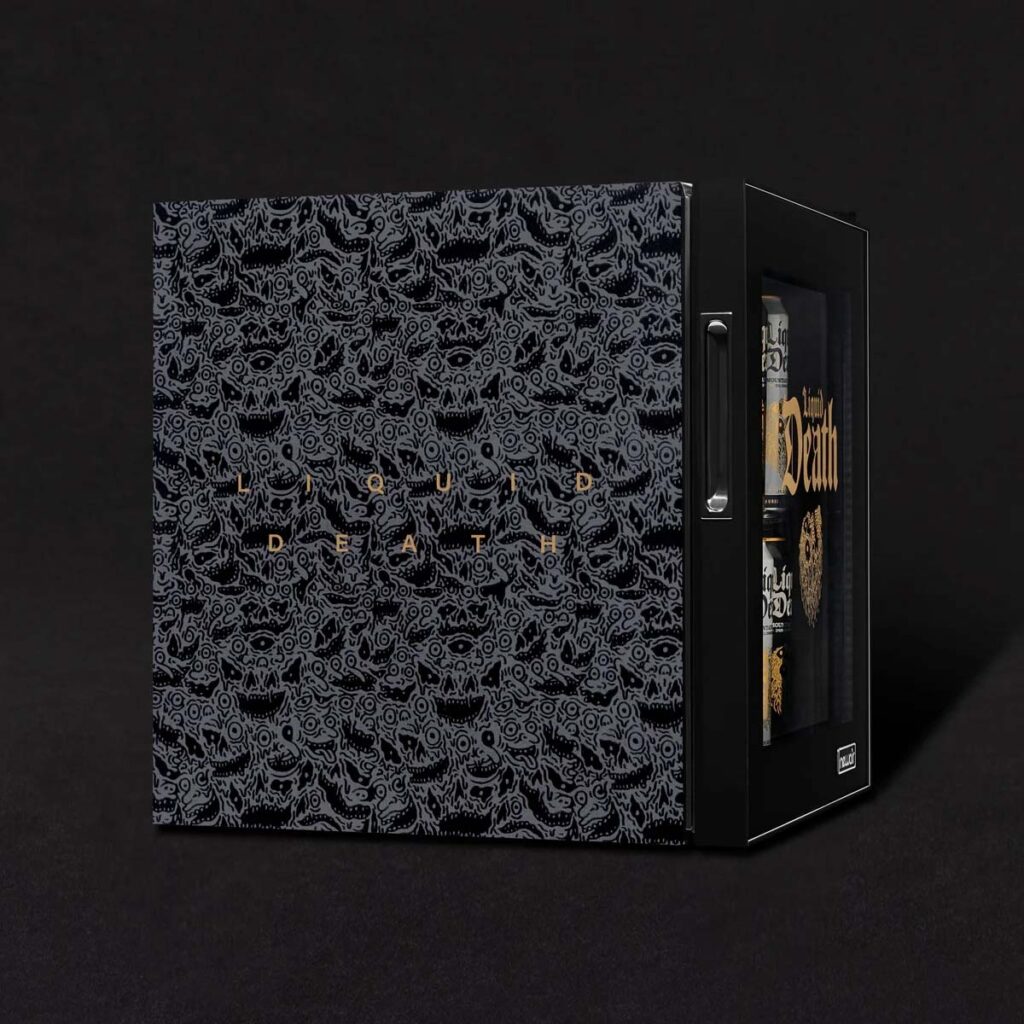 Cool Enough To Be Killer: The Liquid Death Icy Death Mini Fridge