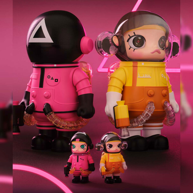 POP MART x Squid Game Mega Space Molly: Young-hee Goes To Space