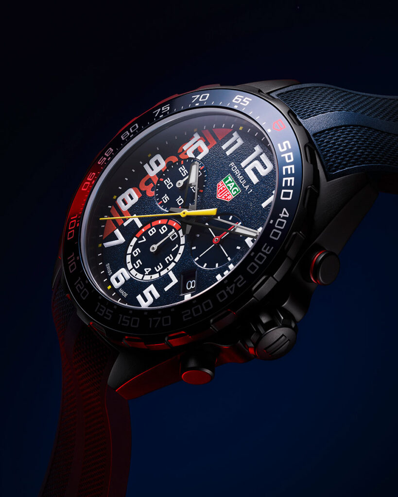 Start Your Engines: TAG Heuer’s Formula 1 Chronograph Goes Full Red Bull
