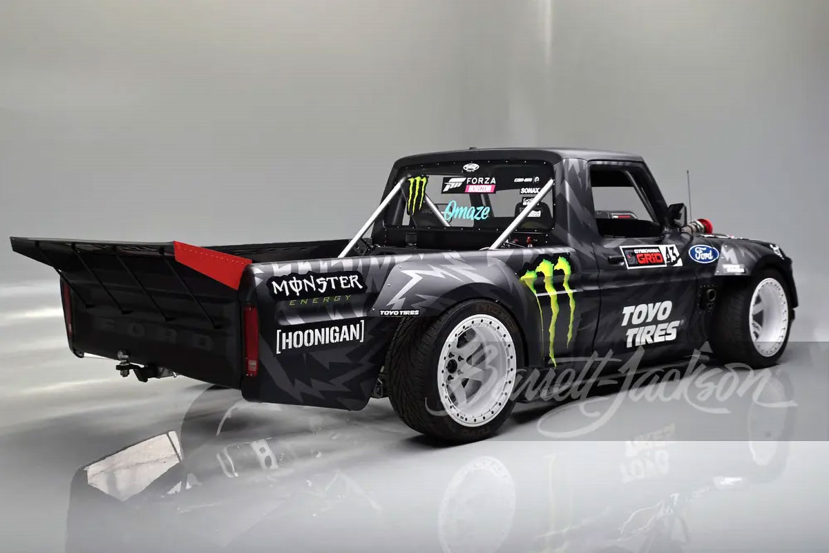 Ken Block’s 914HP Hoonitruck Rides Into Barrett-Jackson: Drift Dreams ...
