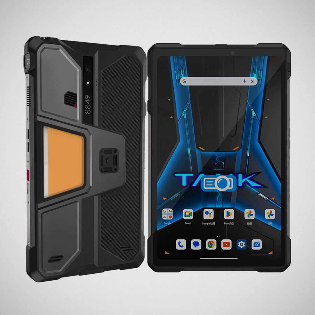 8849 Tank Pad Is A Rugged Tablet With Built-in Projector And Camping ...
