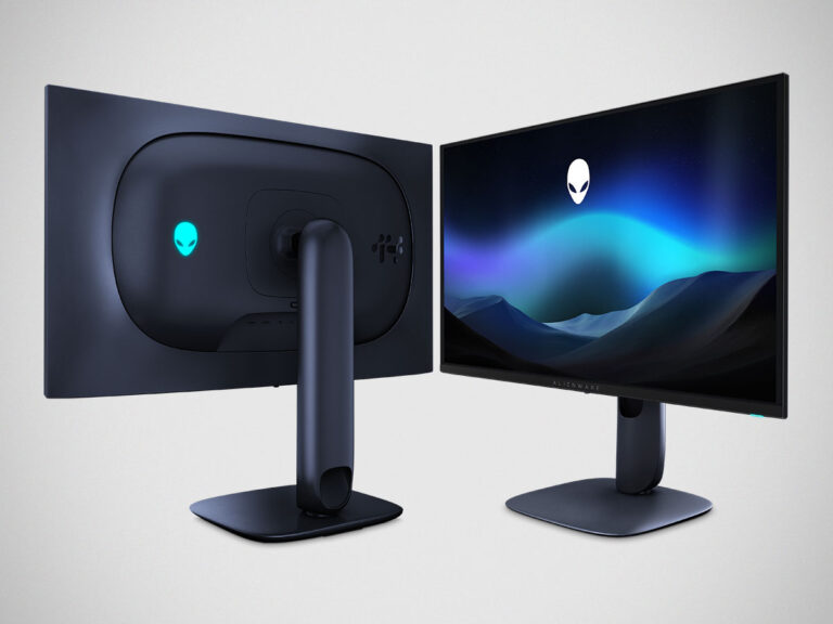 Alienware’s 27-Inch 4K QD-OLED: It Has A Glowing Alien Head On Its Back