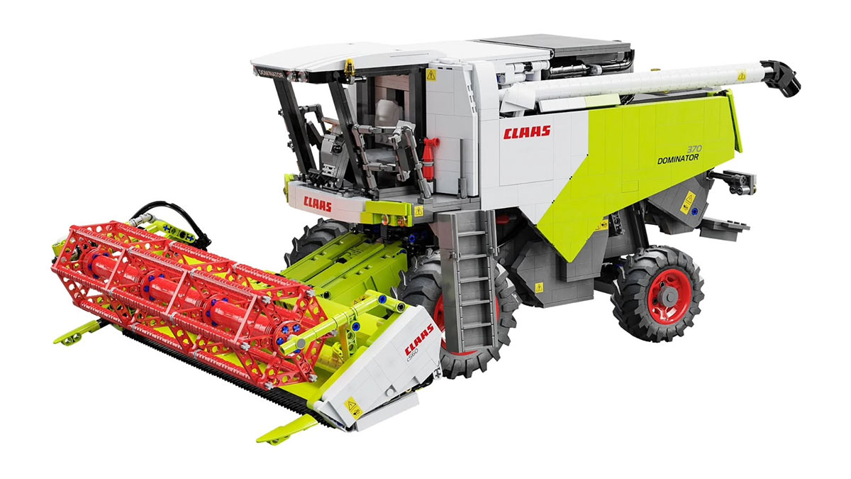 Harvest Dreams On Your Tabletop: CaDA's CLAAS Dominator 370 Set Is ...