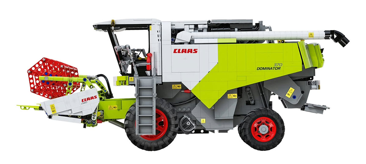 Harvest Dreams On Your Tabletop: CaDA's CLAAS Dominator 370 Set Is ...