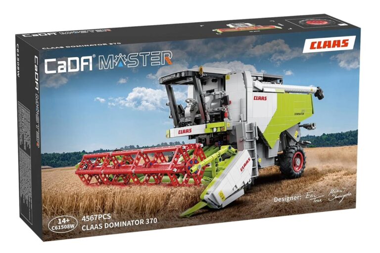 Harvest Dreams On Your Tabletop: CaDA's CLAAS Dominator 370 Set Is ...