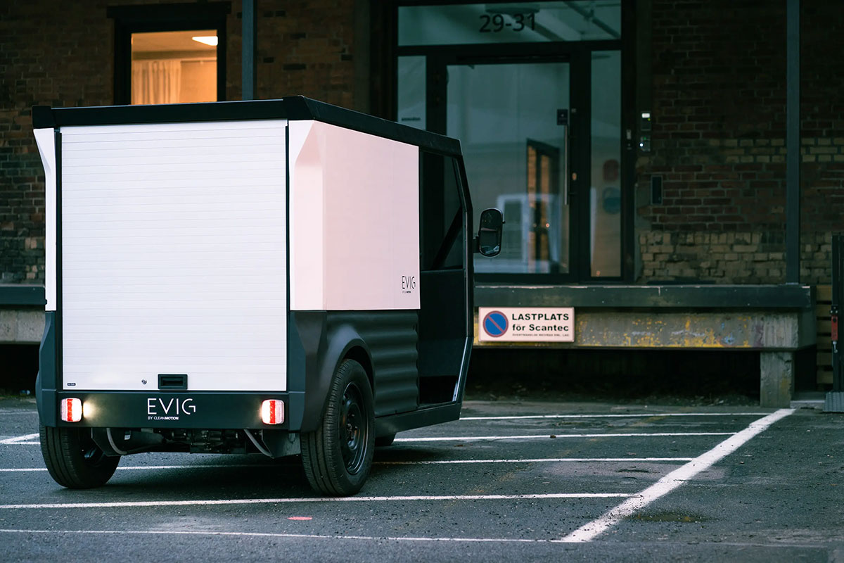 Clean Motion EVIG: Solar-Powered, Three-Wheeled, And Ready To Deliver