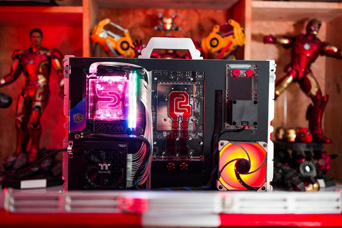 Check Out This Super Cool Custom Iron Man MK5 PC Case By Jengki Wmp