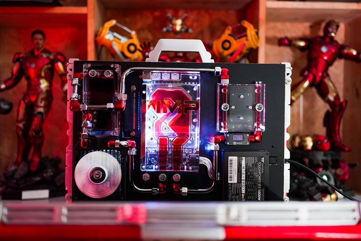 Check Out This Super Cool Custom Iron Man MK5 PC Case By Jengki Wmp