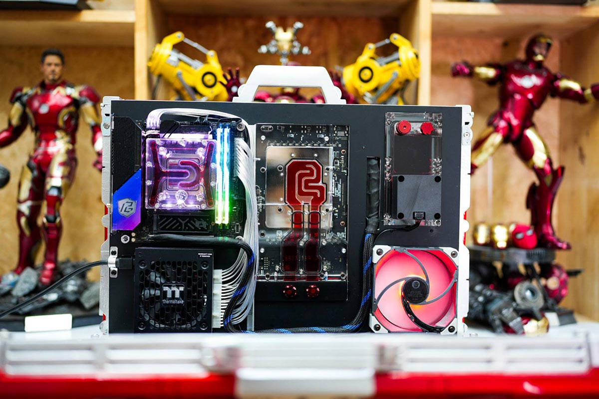 Check Out This Super Cool Custom Iron Man MK5 PC Case By Jengki Wmp