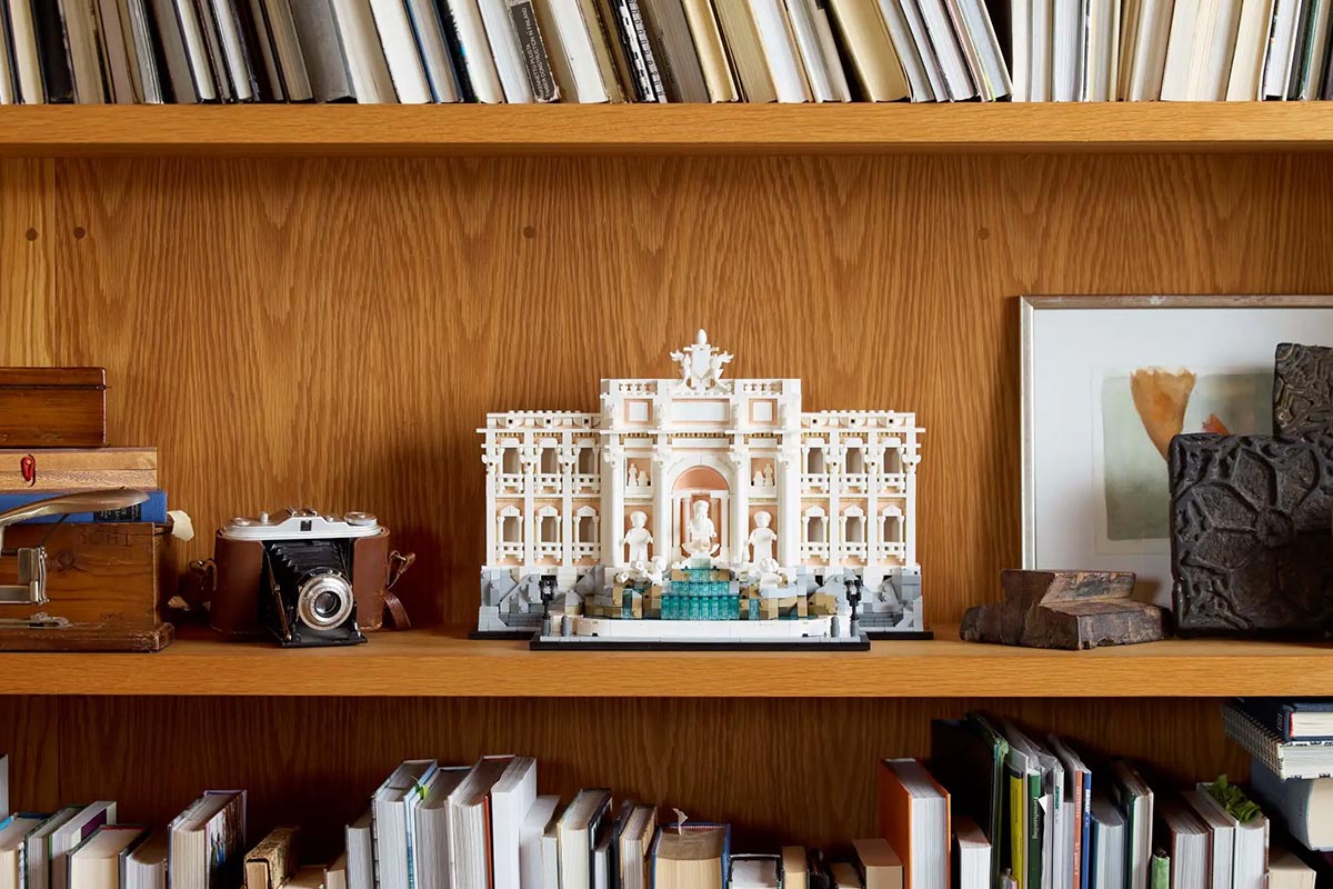 Brick By Brick To Rome: LEGO’s Trevi Fountain Brings Baroque Beauty Home