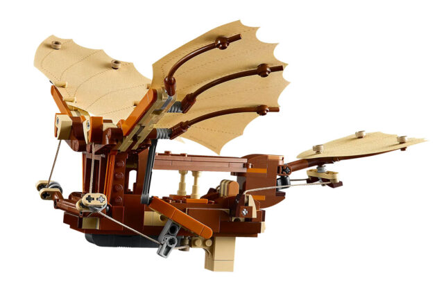 LEGO’s Da Vinci Flying Machine: A Flight Of Fancy You’ll Actually Land