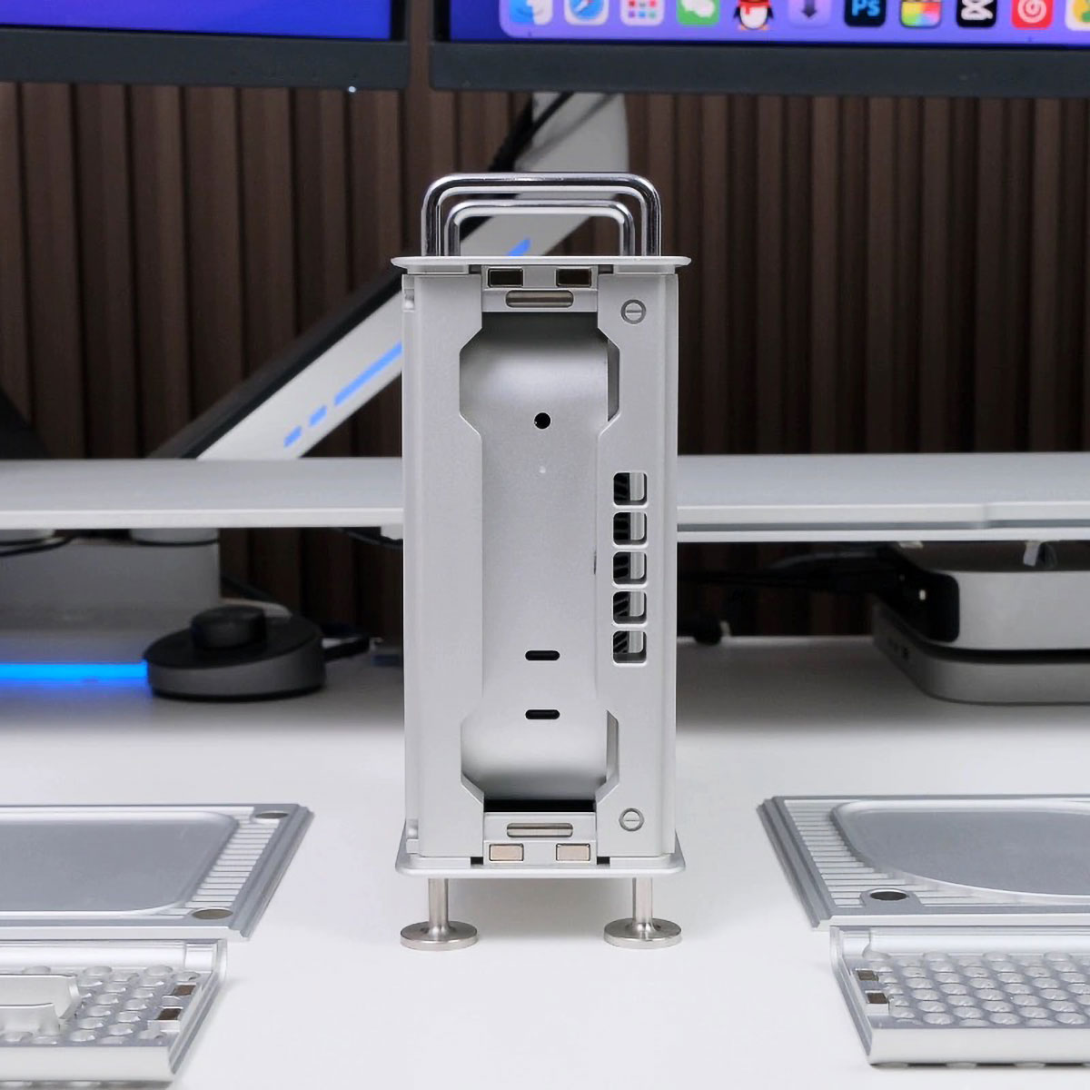 This Novel Aluminum Alloy Case Will Make Your Mac mini Looked Like A ...