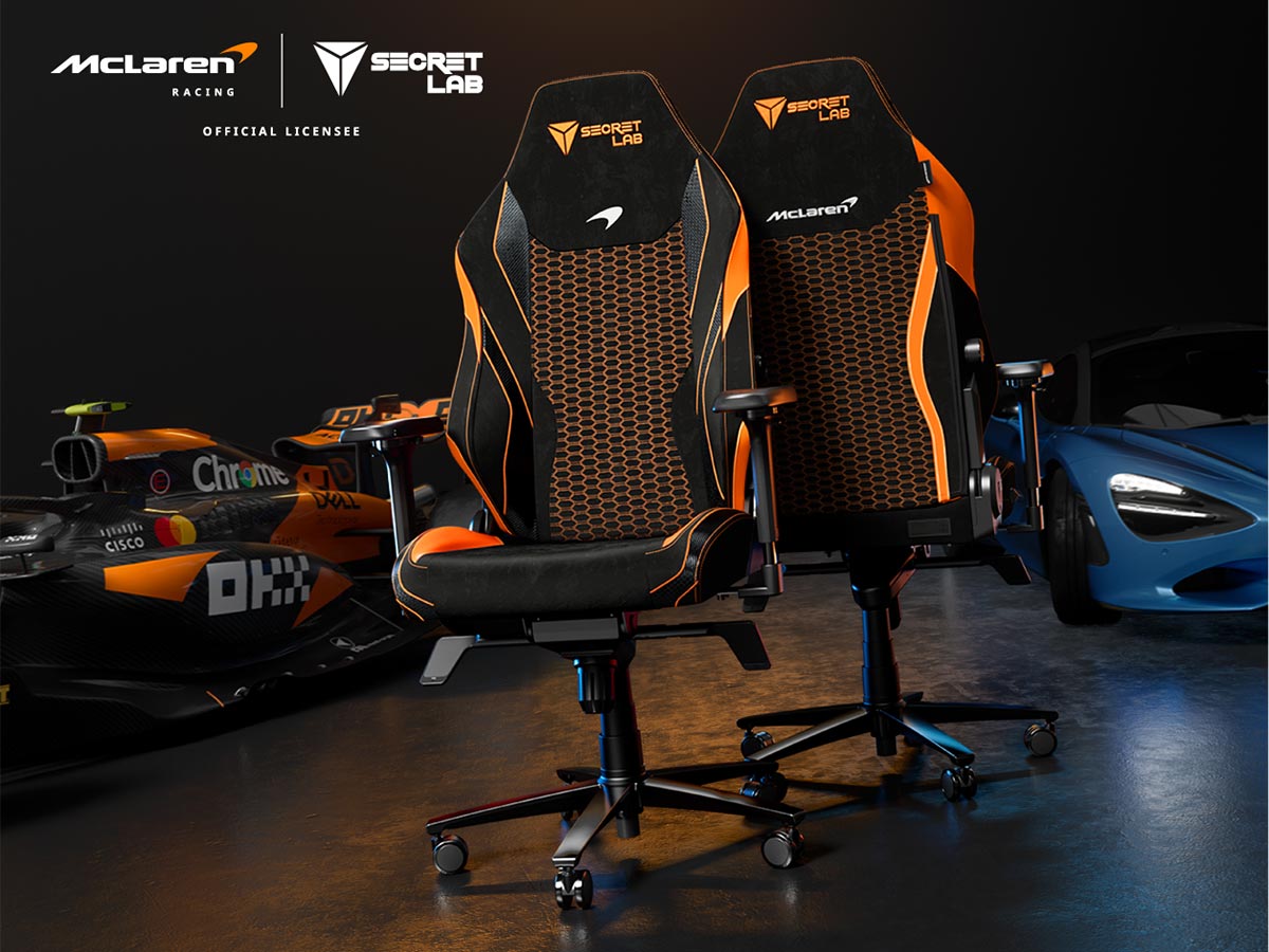 The Secretlab McLaren Gaming Chair: For Gamers Who Want To Feel Like F1 Drivers