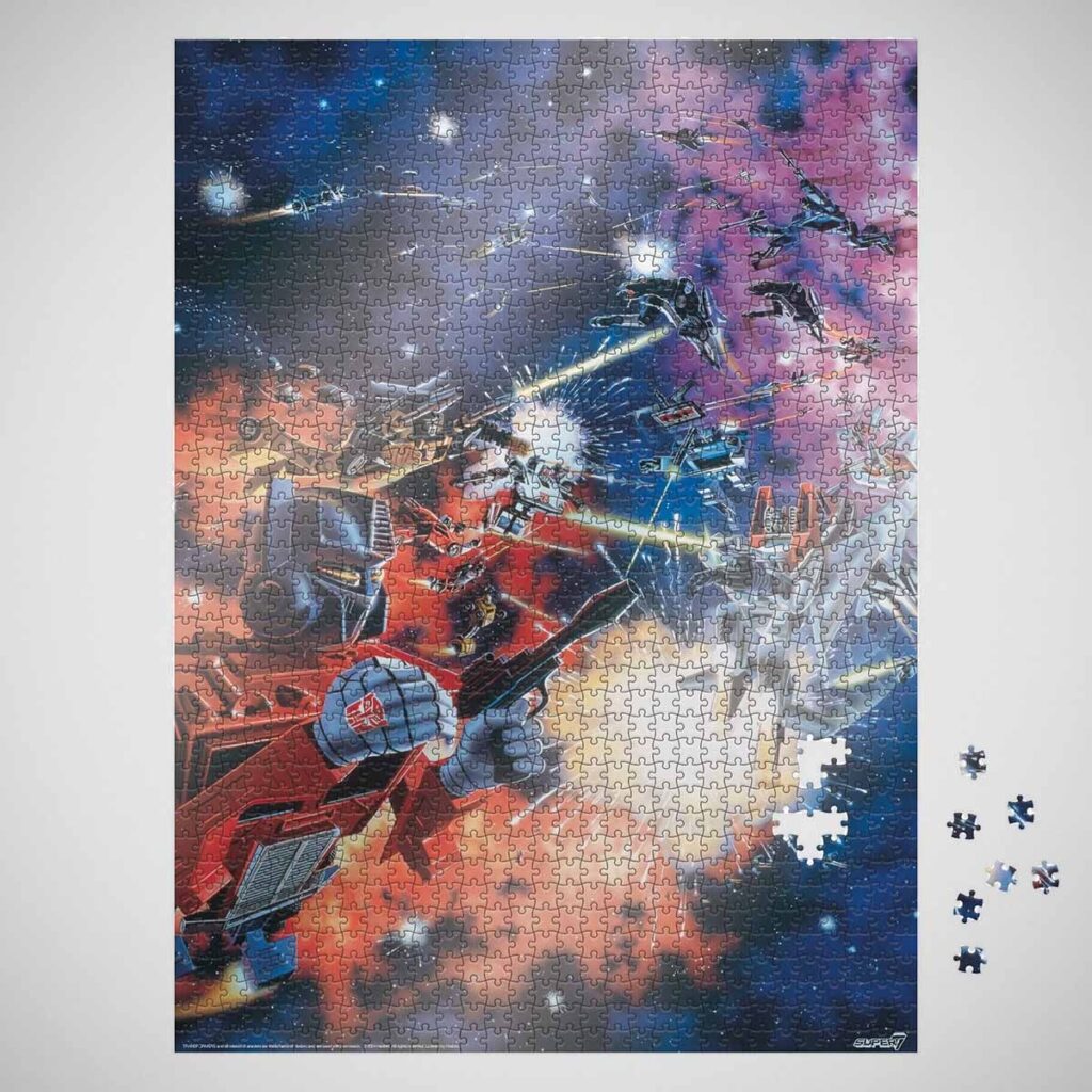 Piece Treaty: Super7’s Transformers Space Fight Puzzle Is Out Of This World