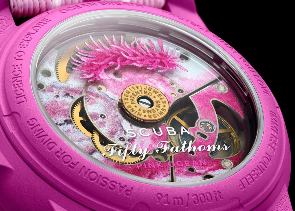 Swatch Bioceramic Scuba Fifty Fathoms Pink Ocean: We Are Digging The ...