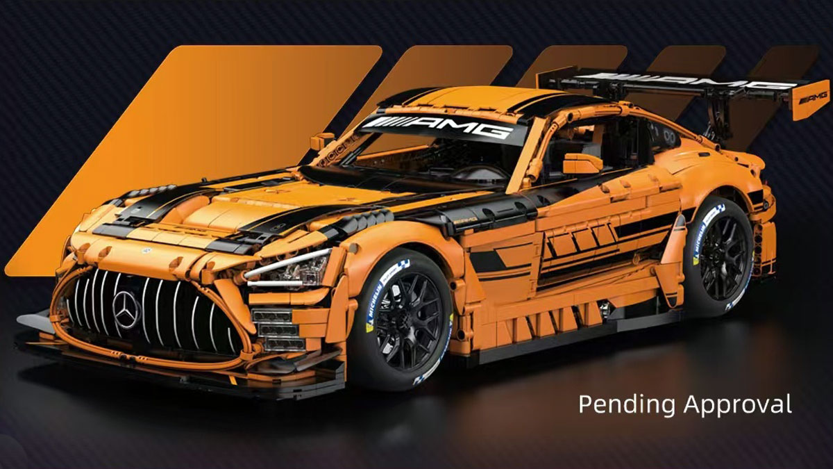 CaDA’s 2025 Flagship Set, An Officially Licensed 1:8 Mercedes-AMG GT3, Previewed