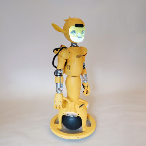 Gliding, Chatting, And Ear-Wiggling: Meet The Mirokaï Character Robot