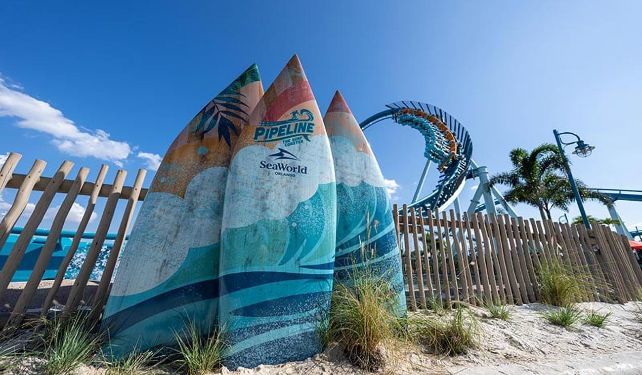 Pipeline: The Surf Coaster – Catch The “Waves”, No Shark Repellent Needed