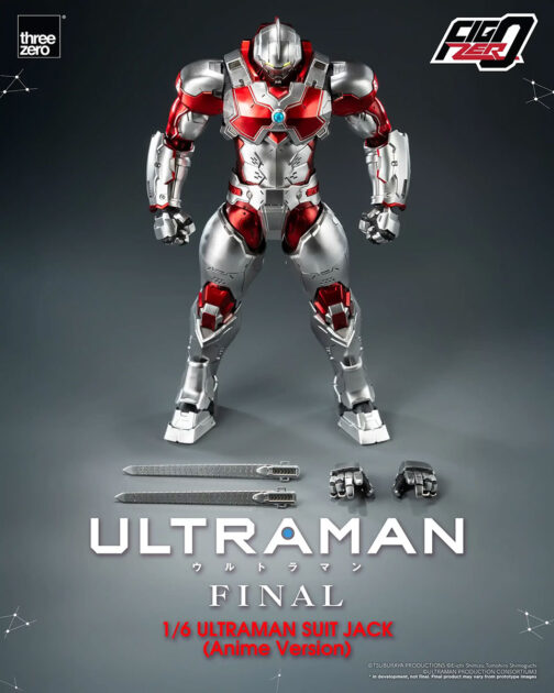Anime Ultraman Suit Jack Joins threezero FigZero 1/6 Ultraman Lineup